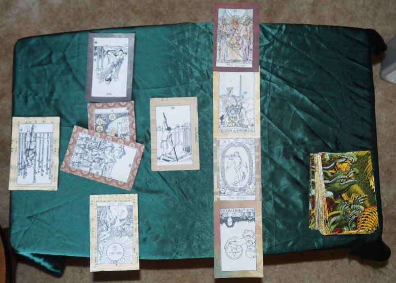 Plotting with Tarot: Interpretation for a friend-The Perfect Romance ...