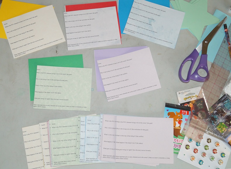Revising with scene cards – Experience Writing